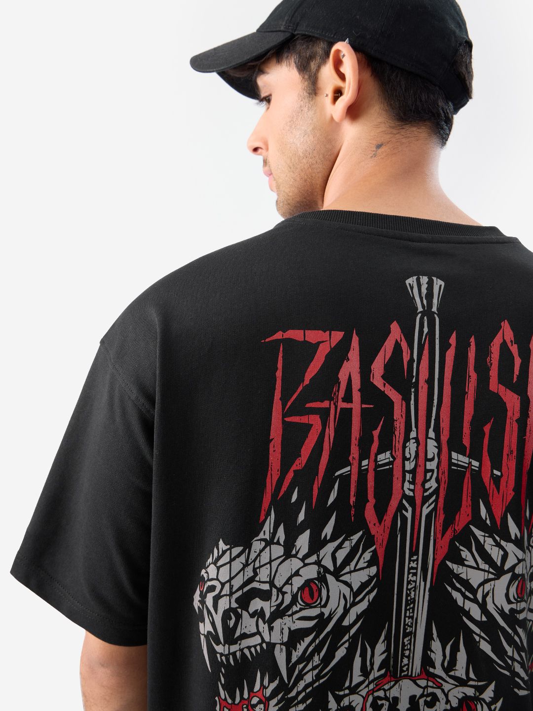 Buy The Witcher: Basilisk Oversized T-Shirts Online