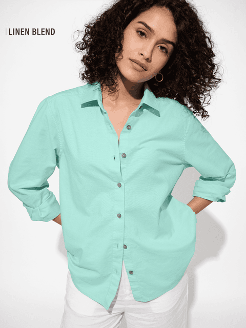 Buy Cotton Linen: Arctic Women Shirts online at The Souled Store.