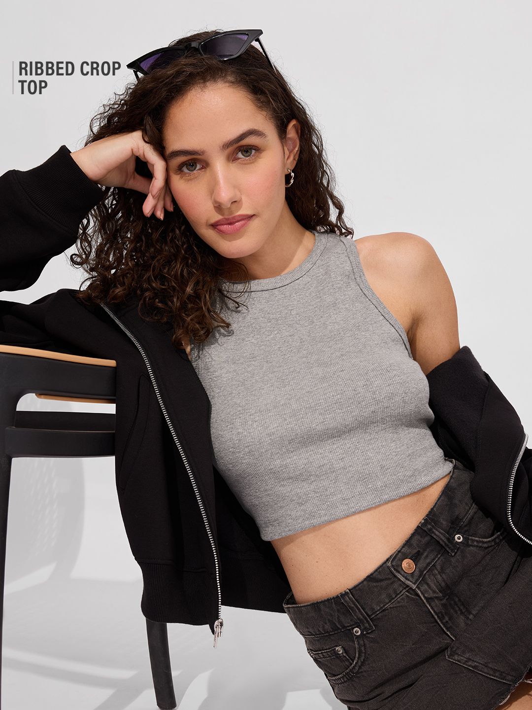 Buy Solids: Grey Melange Women Tank Tops online at The Souled Store.