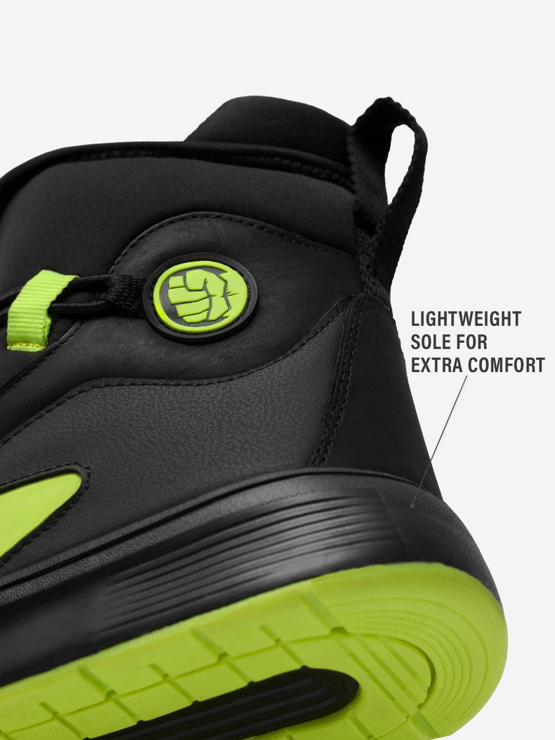 Buy Marvel: The Incredible Hulk Men High Top Sneakers Online