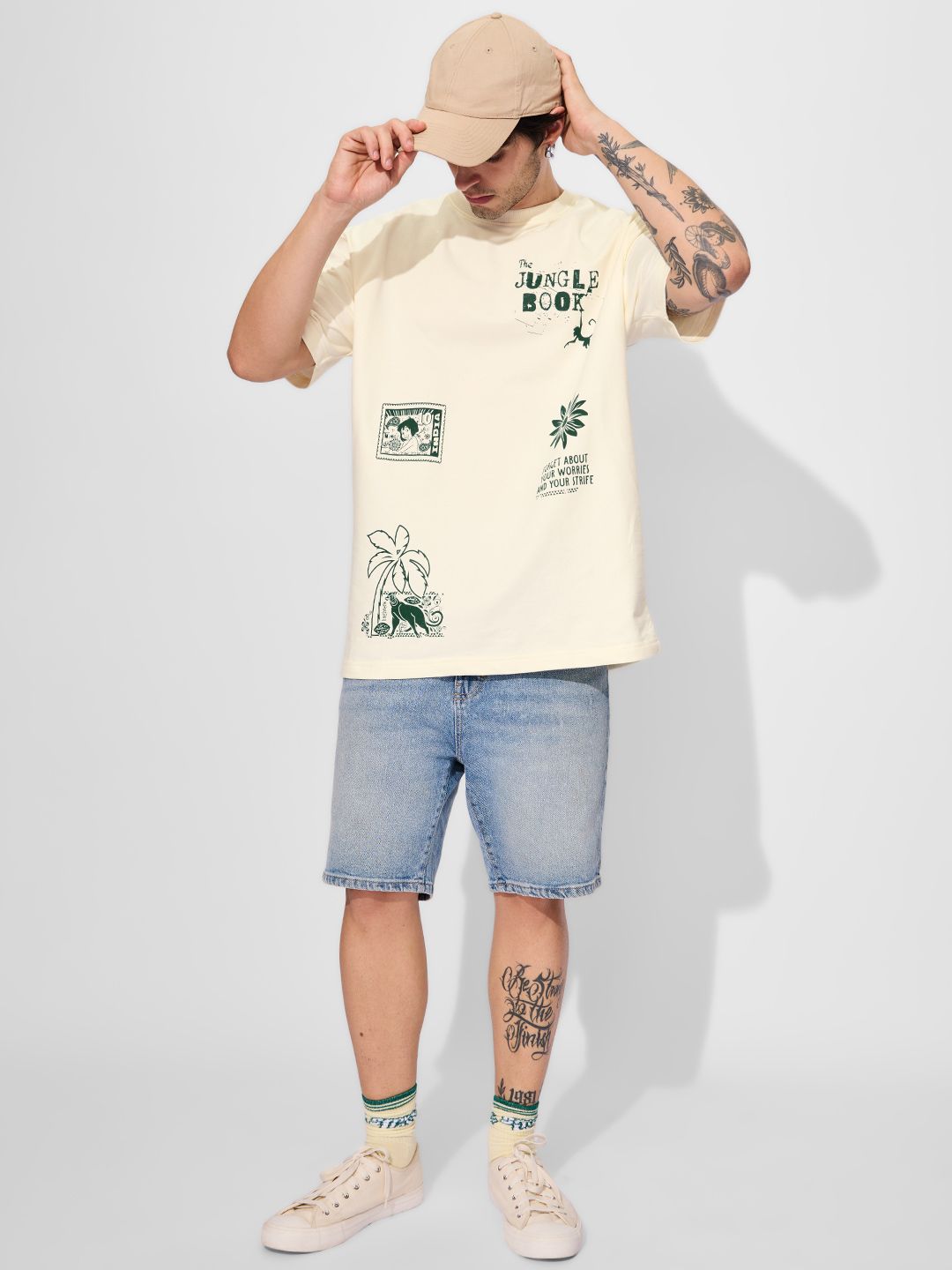 Buy Jungle Book: Jungle Tales Oversized T-Shirts Online