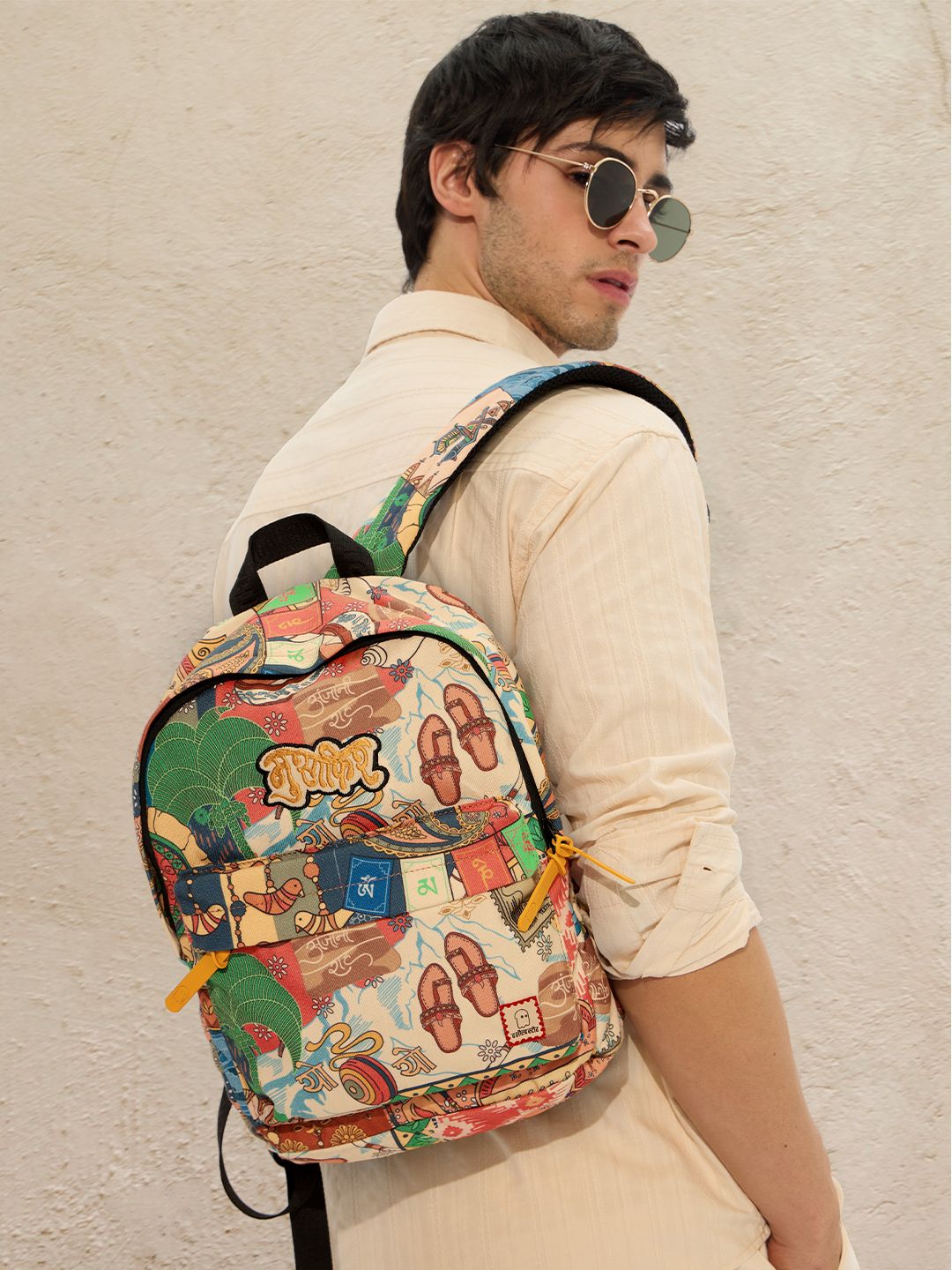 Buy TSS Originals Musafir Mini Bagpack Online at The Souled Store.