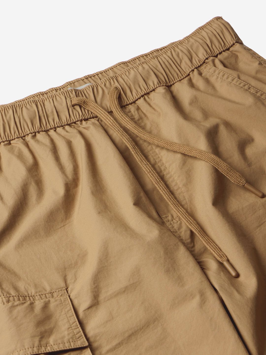 Buy Tan Brown Men Parachute Pants Online