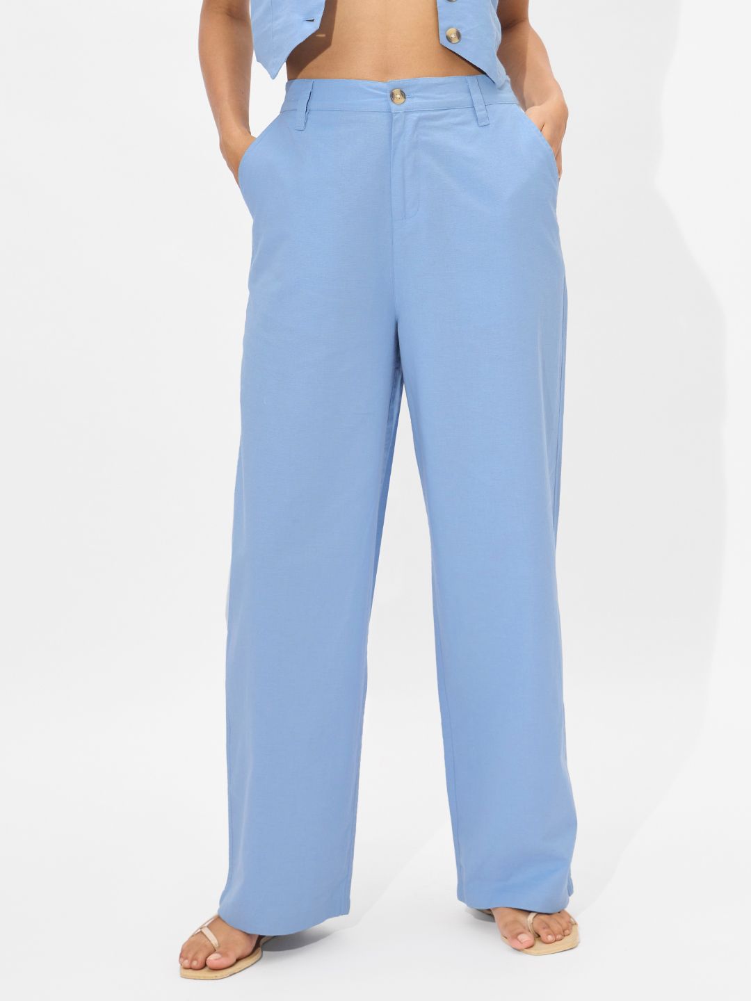 Buy TSS Originals: Carolina Blue Women Pants Online