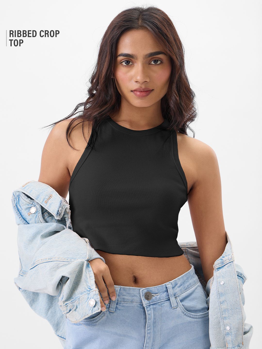 Buy Solids: Jet Black Women Tank Tops online at The Souled Store.