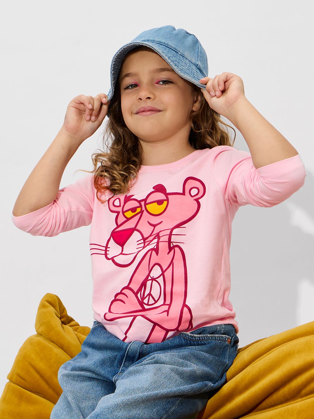 Buy Pink Panther: Grumpy Girls Cotton Full Sleeve T-Shirts online at ...