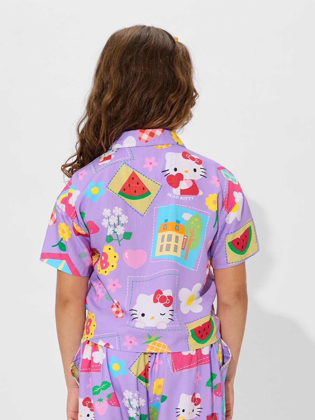 Buy Hello Kitty: Bows & Blooms Girls Cotton Crop Tops Online