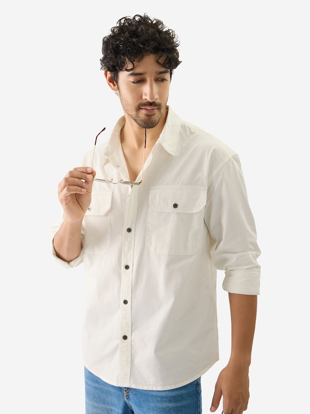 Buy Iron Man: Logo Men Utility Shirt Online