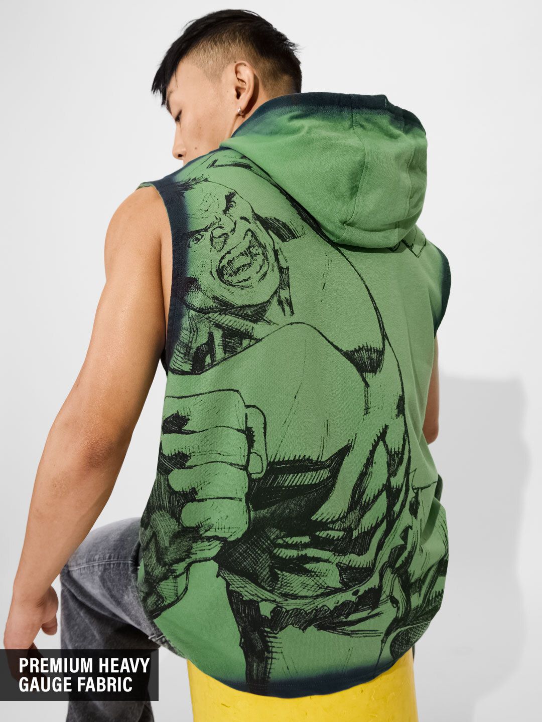 Buy Hulk: Always Angry Hooded T-Shirts Online