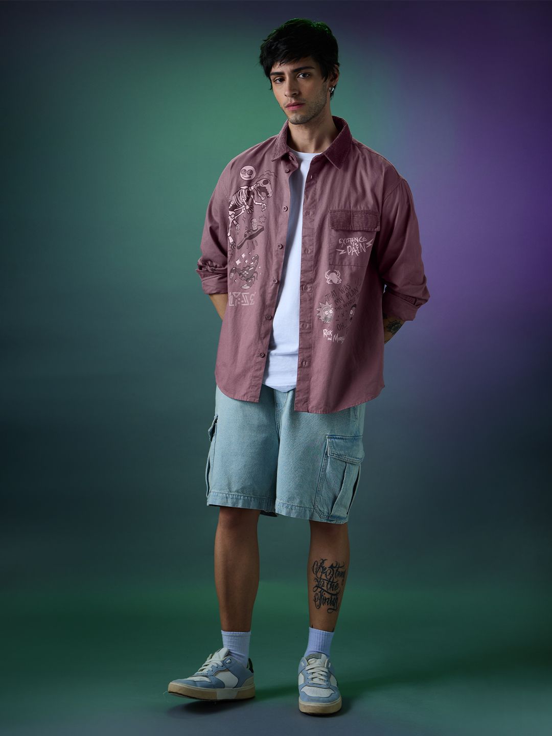 Buy Rick & Morty: Cosmic Adventure Men Relaxed Shirts Online