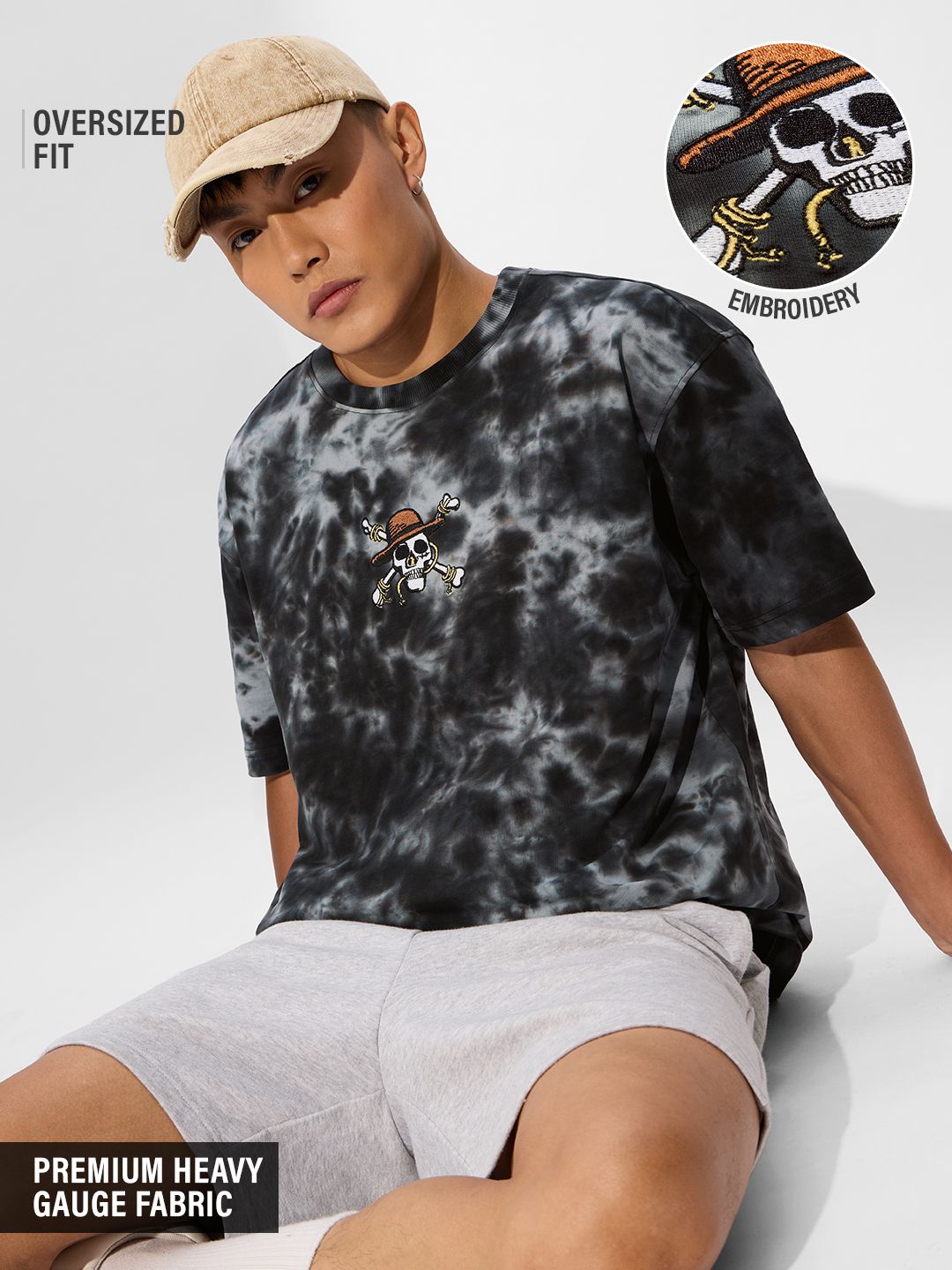 Buy One Piece: Pirates Oversized T-Shirts Online