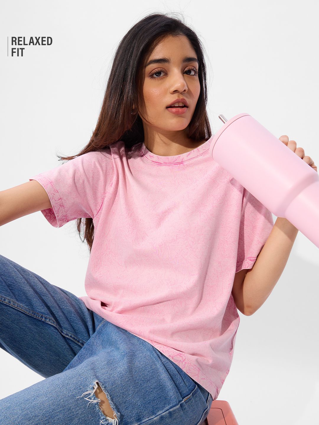 Buy TSS Originals: Pink Perfect Women T-Shirts Online