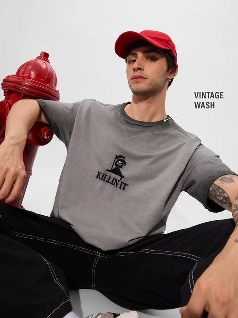 Buy TSS Originals: Killin' It Oversized T-Shirts Online