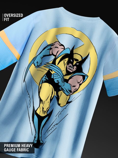 Buy Wolverine: Power Unleashed Oversized T-Shirts Online