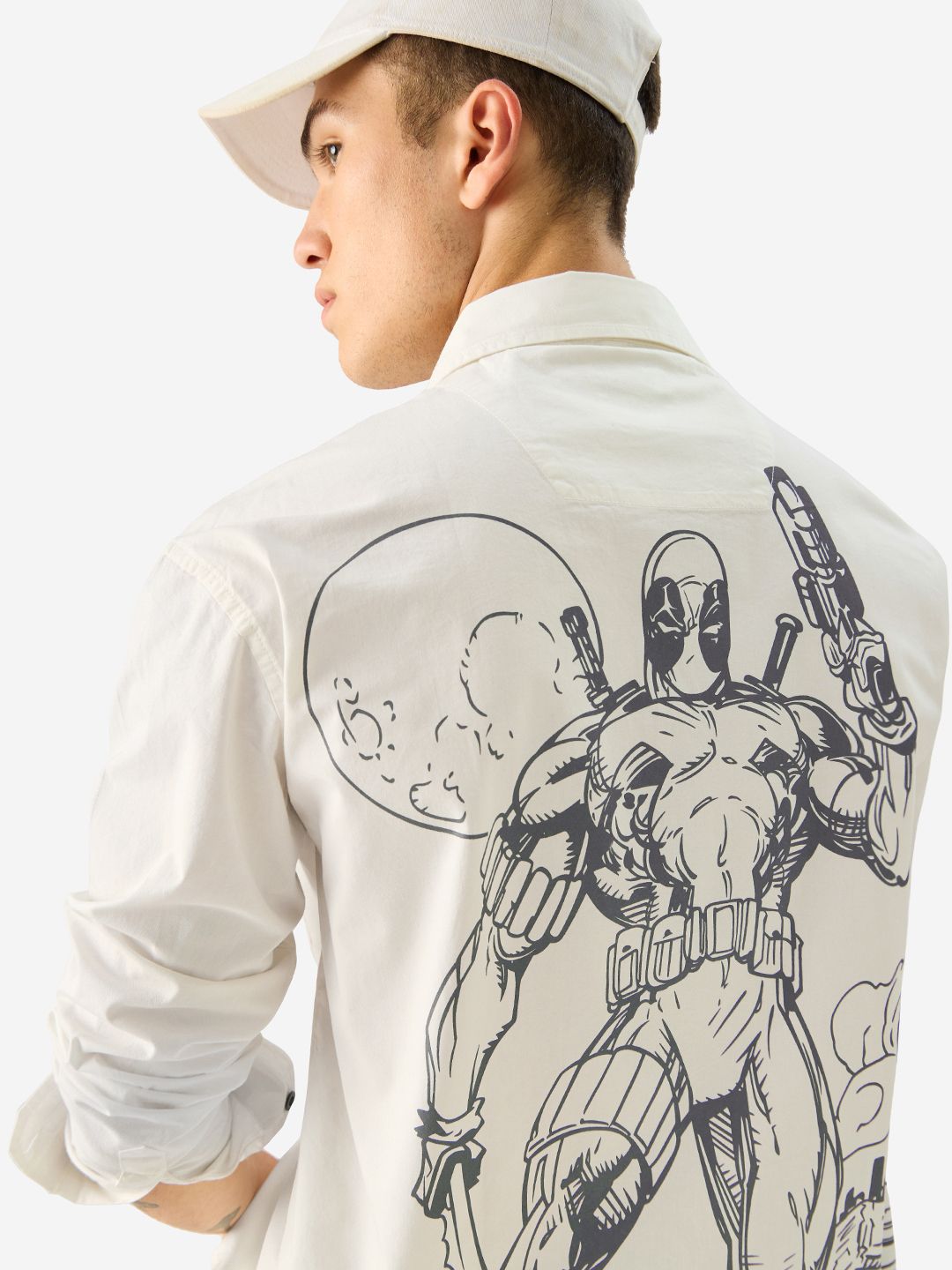 Buy Iron Man: Logo Men Utility Shirt Online