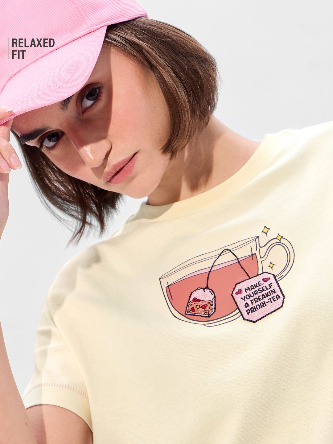 Buy TSS Originals: Priori-Tea Women Relaxed Fit T-Shirts Online