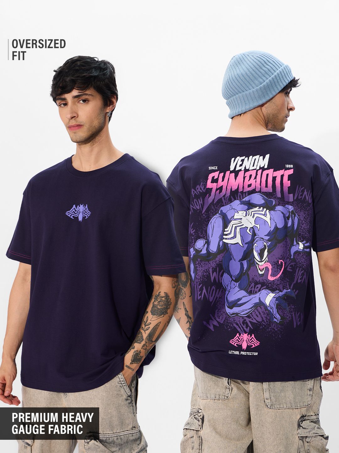 Buy Marvel: Venom Symbiote Oversized T-Shirts Online