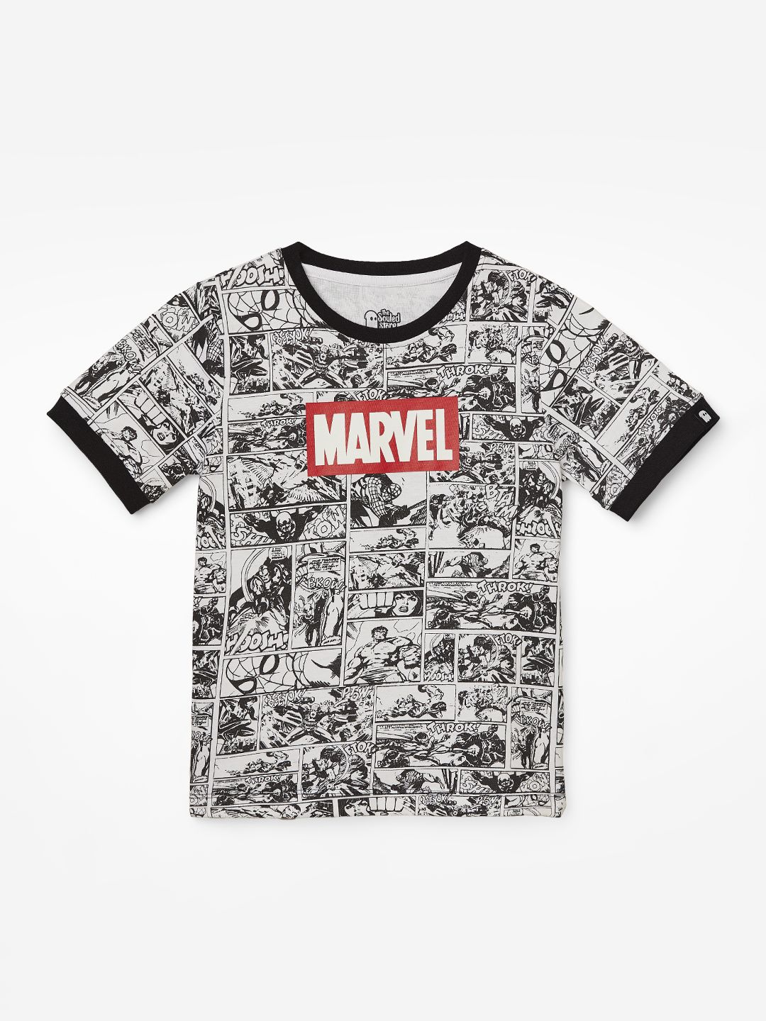 Buy Marvel: Comic Strip Young Boys T-shirts Online