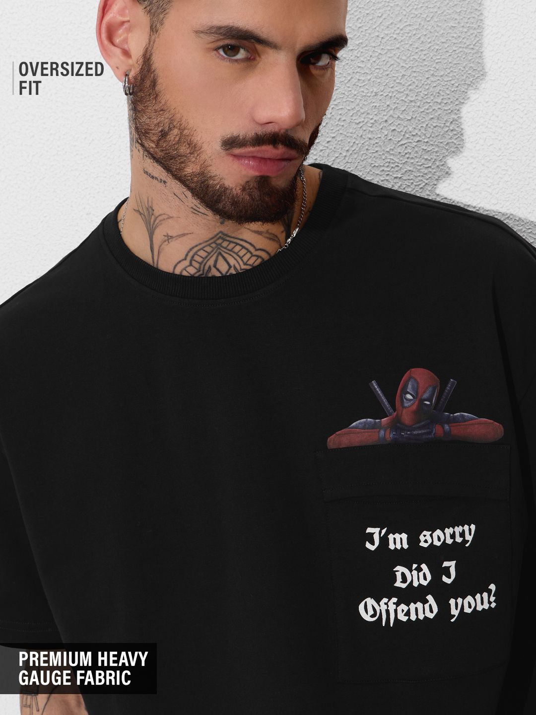 Buy Deadpool: Pocket Pool Oversized T-Shirts Online