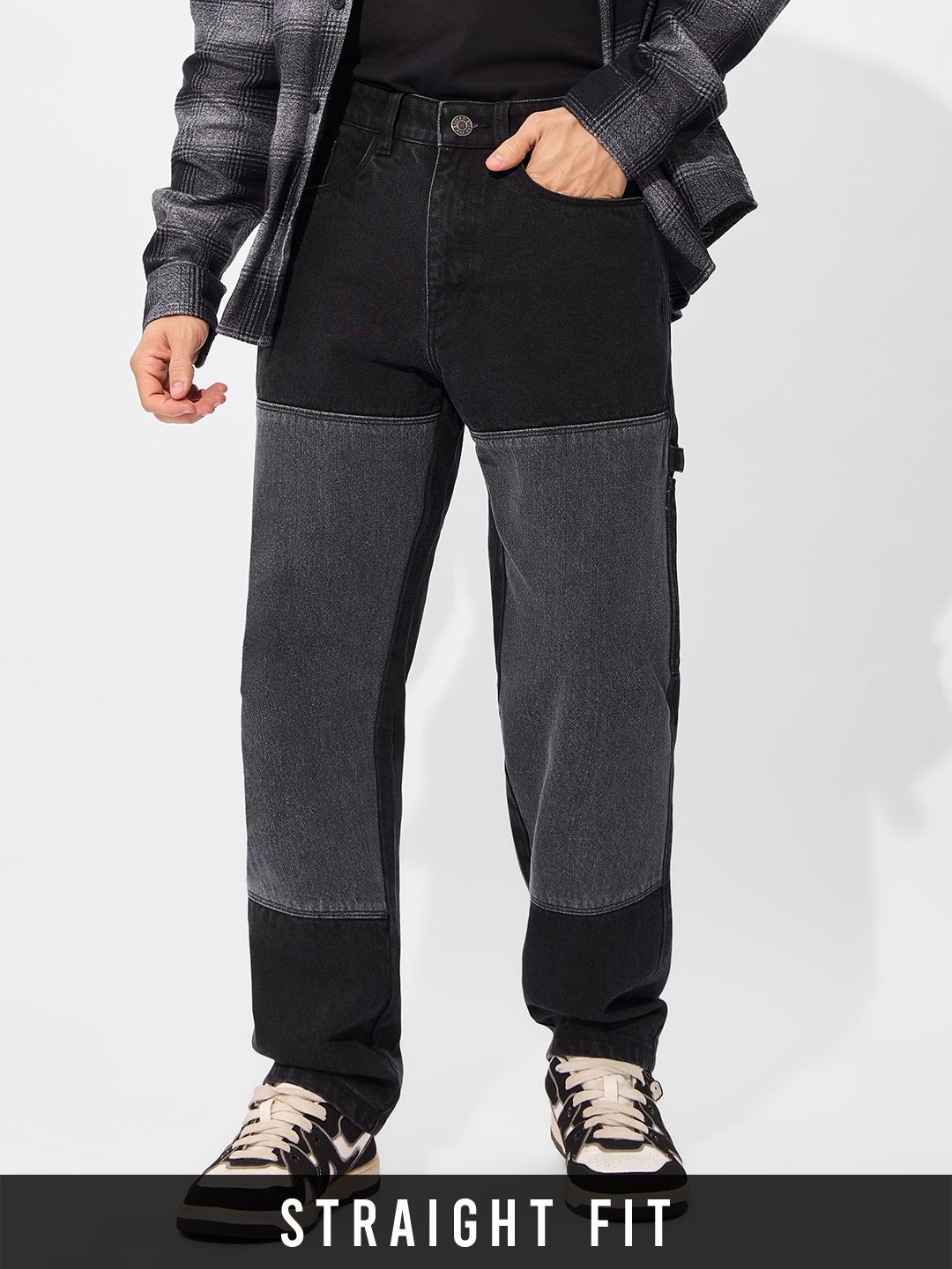 Buy Carpenter Denims: Charcoal Men Jeans Online