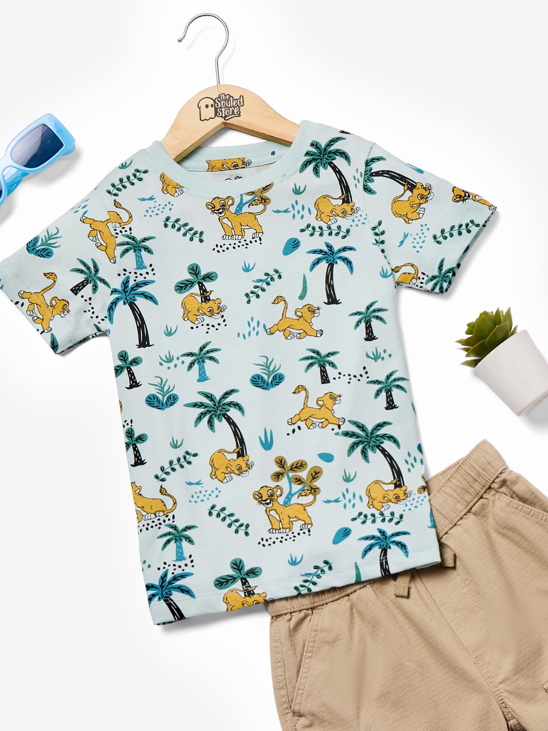 Buy The Lion King: Playful Simba Boys T-shirts Online