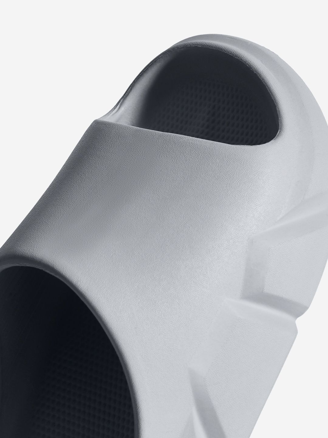 Buy Slides: Light Grey Men Sliders Online