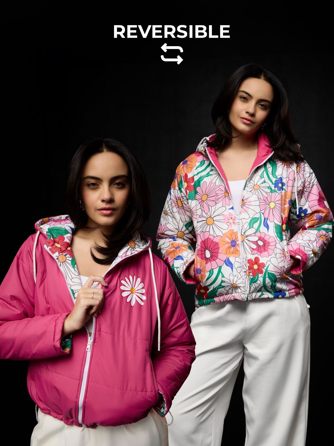 Buy Reversible Women Puffer Jackets online at The Souled Store.