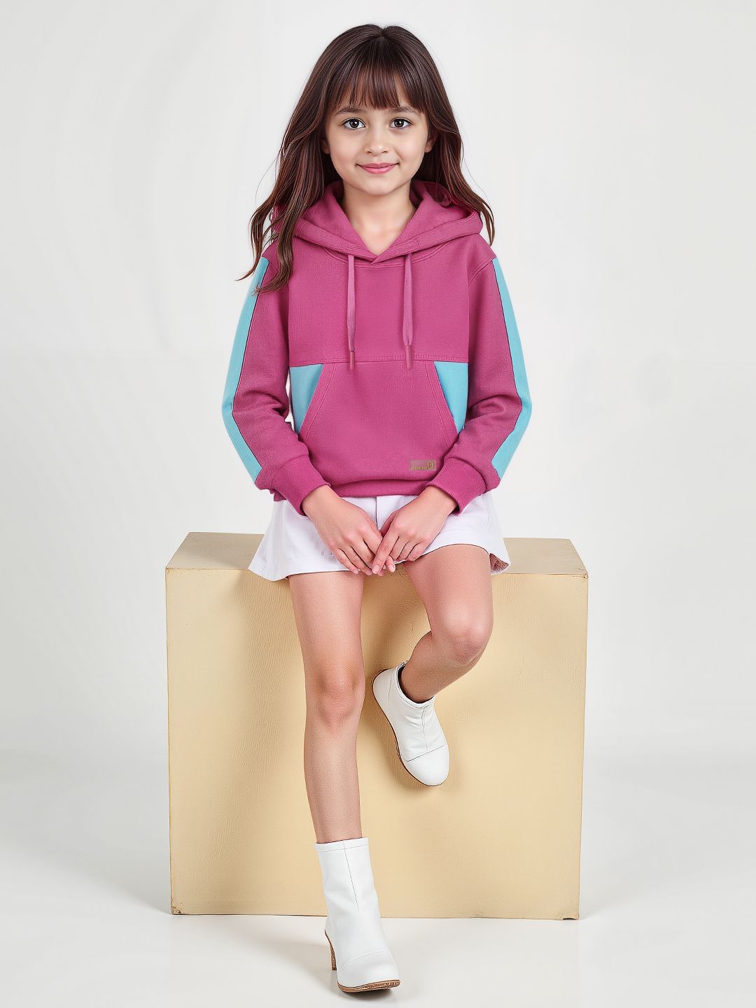 Buy TSS Originals: Pink Mermaid Girls Cotton Hoodies online at The ...