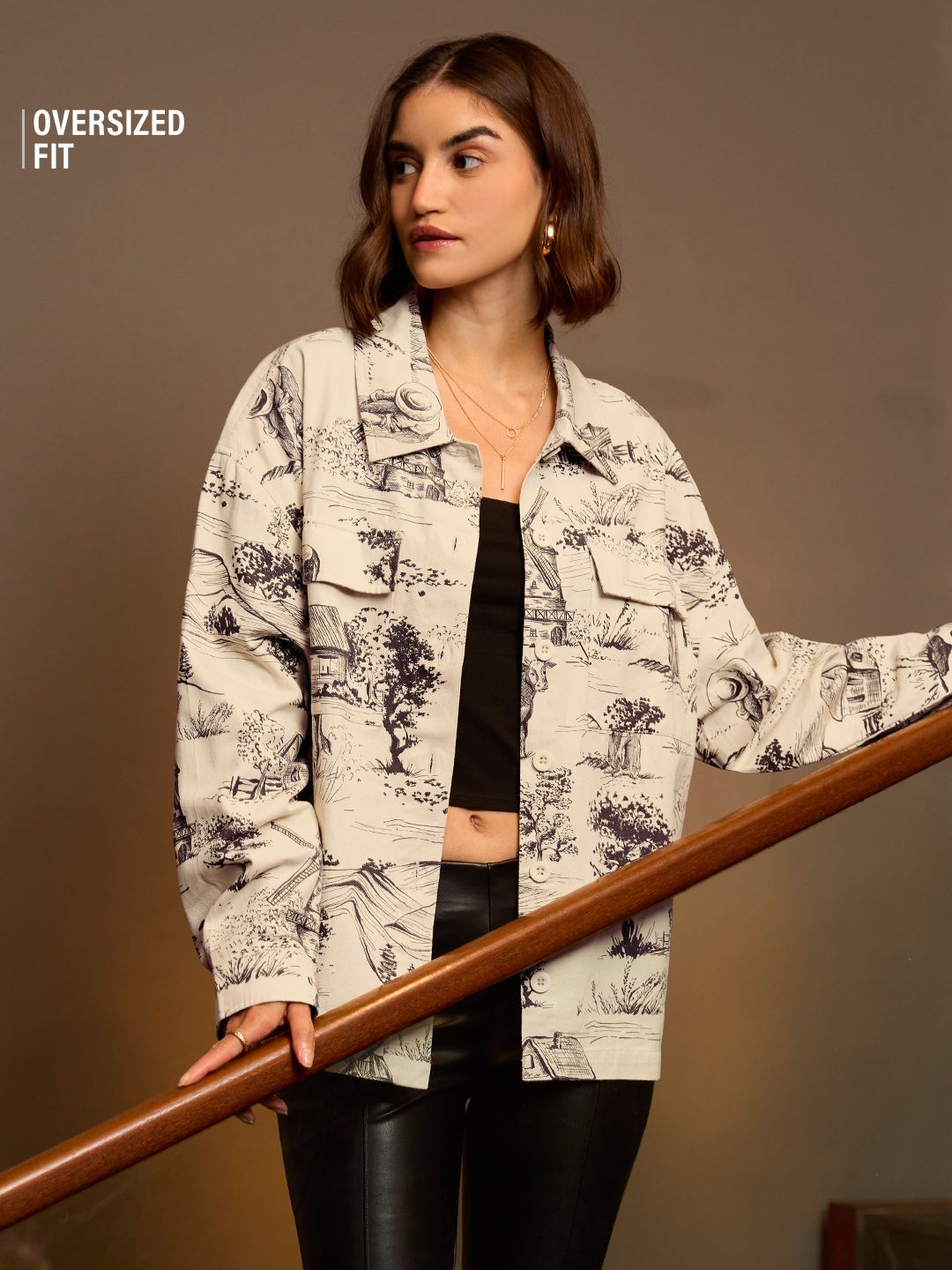 Buy TSS Originals: Monochrome Women Shackets online at The Soule