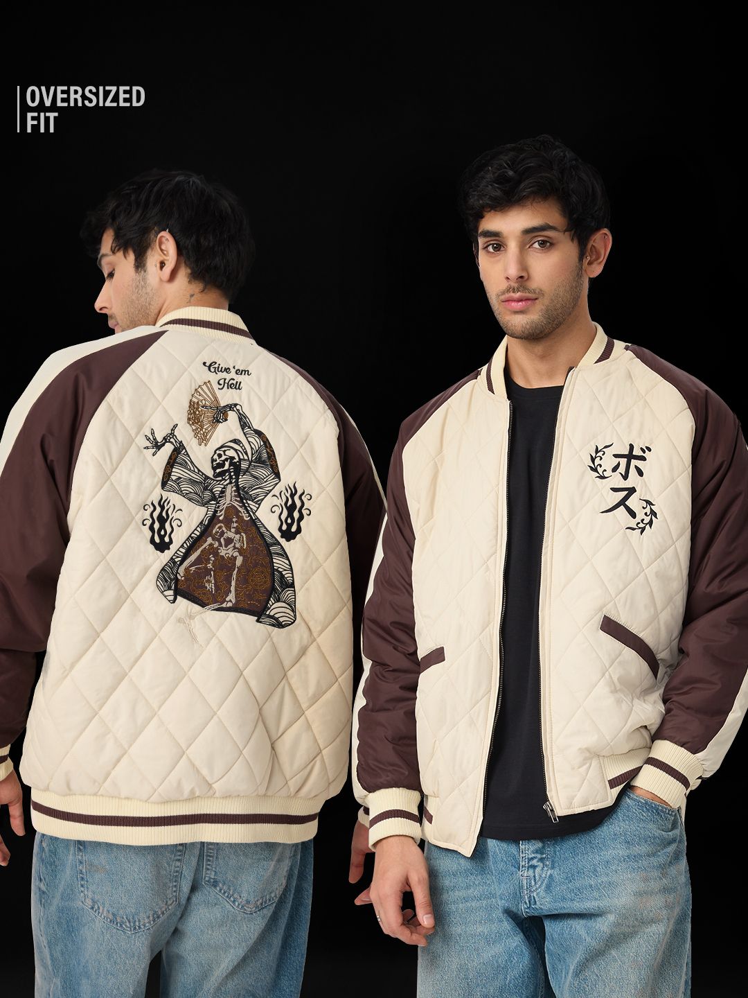 Buy TSS Originals: Give 'em Hell Men Puffer Jackets Online