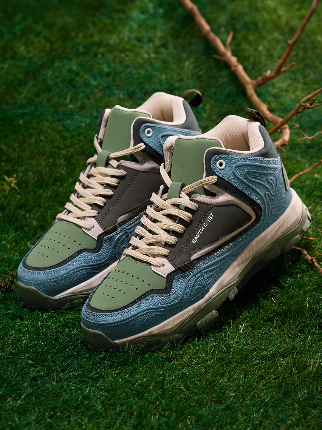 Buy TSS Originals: Earth Men High Top Sneakers Online