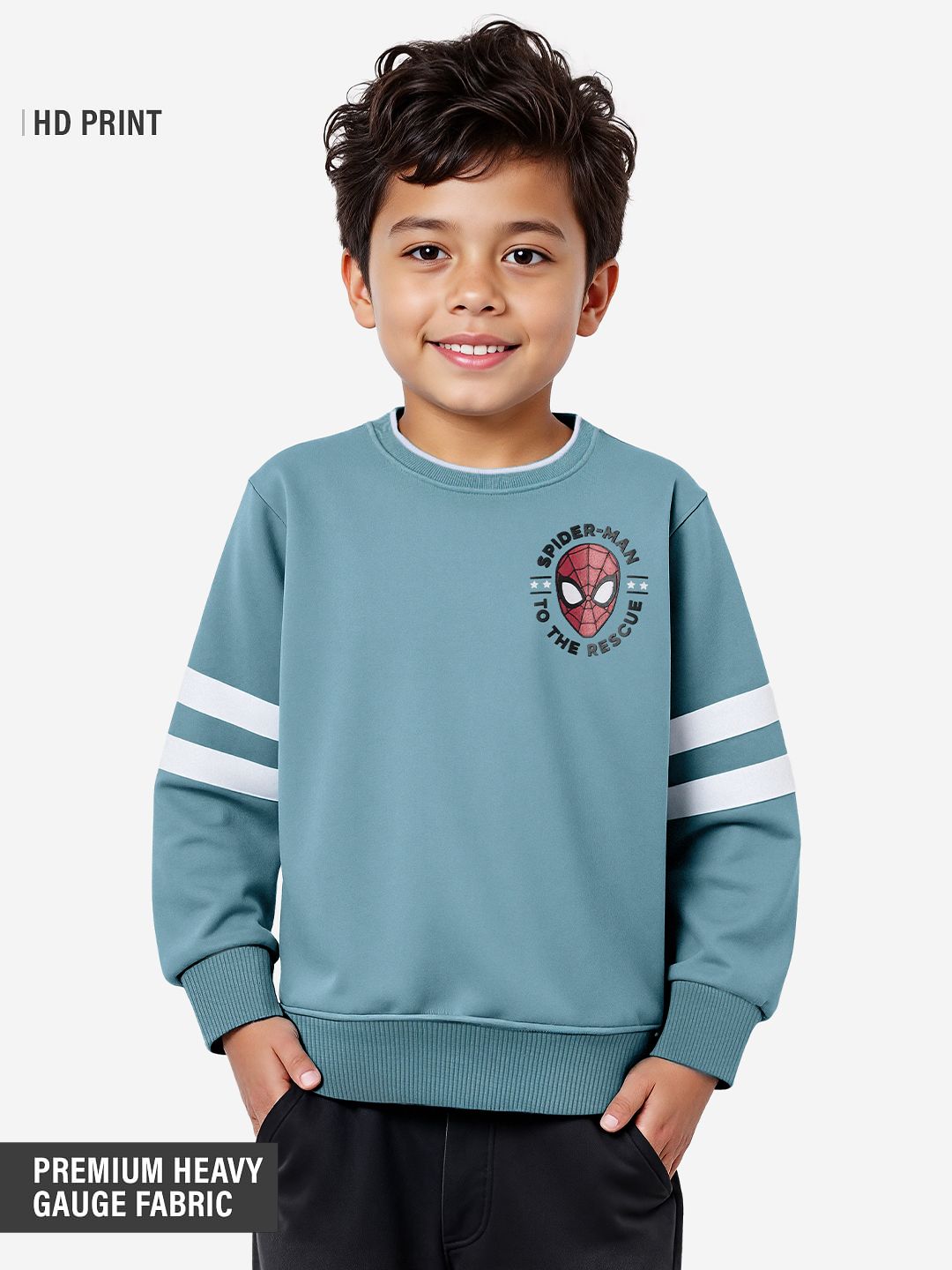Buy Spider-Man: True Blue Boys Sweatshirts online at The Souled Store.