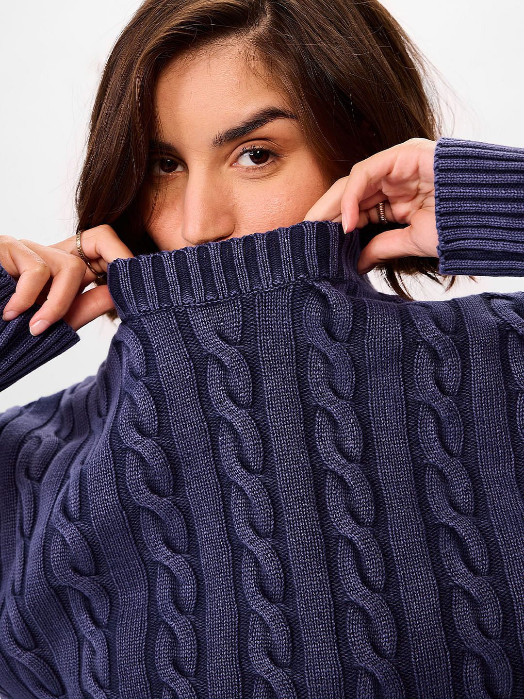 Buy Cable Knit Sweater: Celestial Womens Knitted Sweaters Online