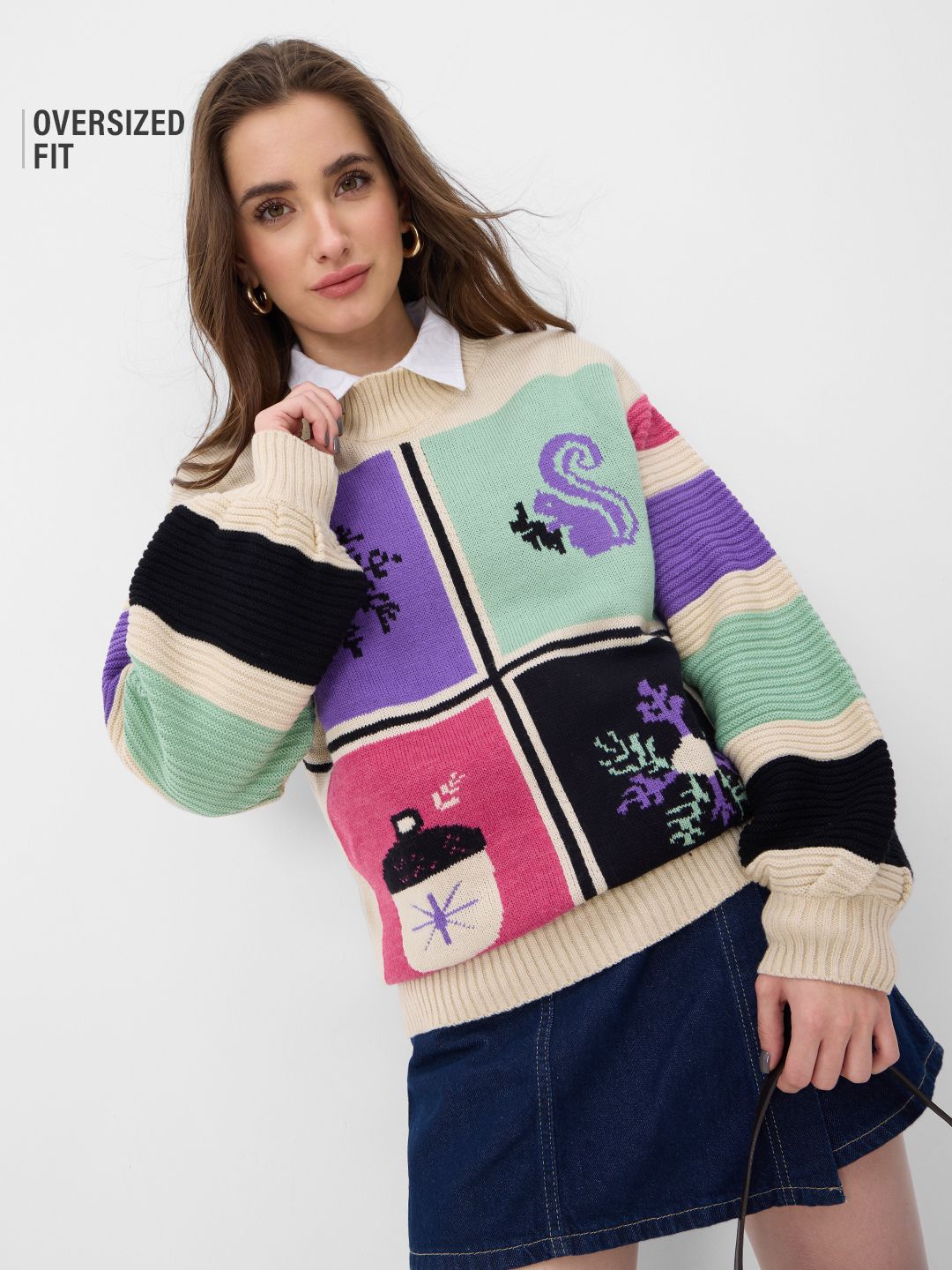 Womens Knit Sweater Online - Stylish & Cozy | The Souled Store