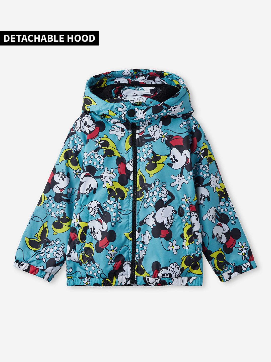 Buy Disney: Minnie Pattern Girls Puffer Jacket Online
