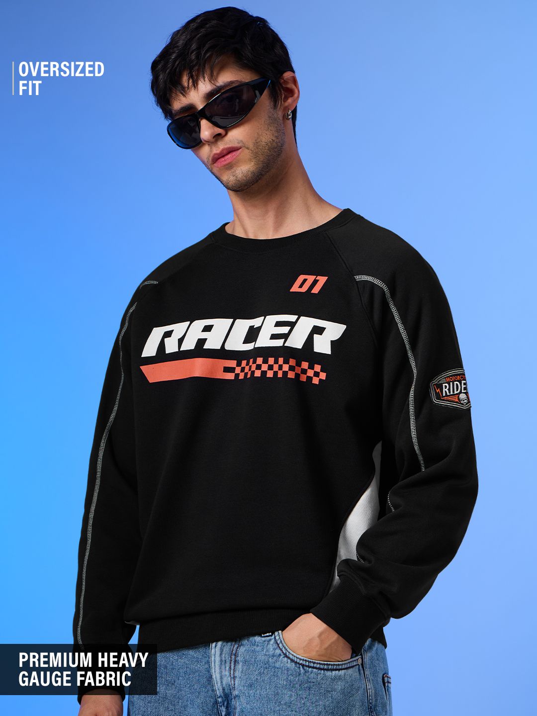 Buy TSS Originals: Irish Oversized Full Sleeve T-Shirt Online