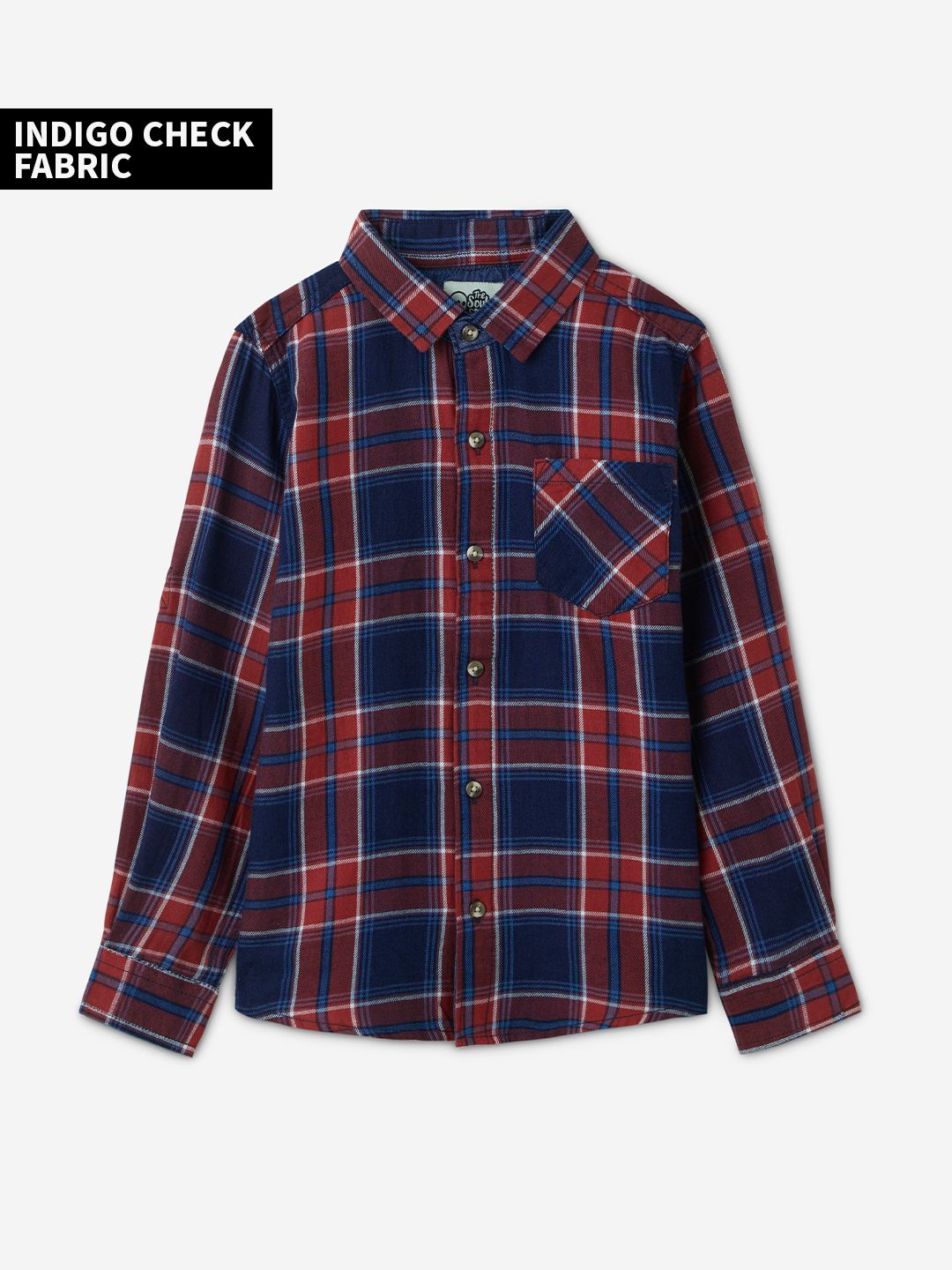 Buy Plaid Shirt: Indigo Boys Shirts Online
