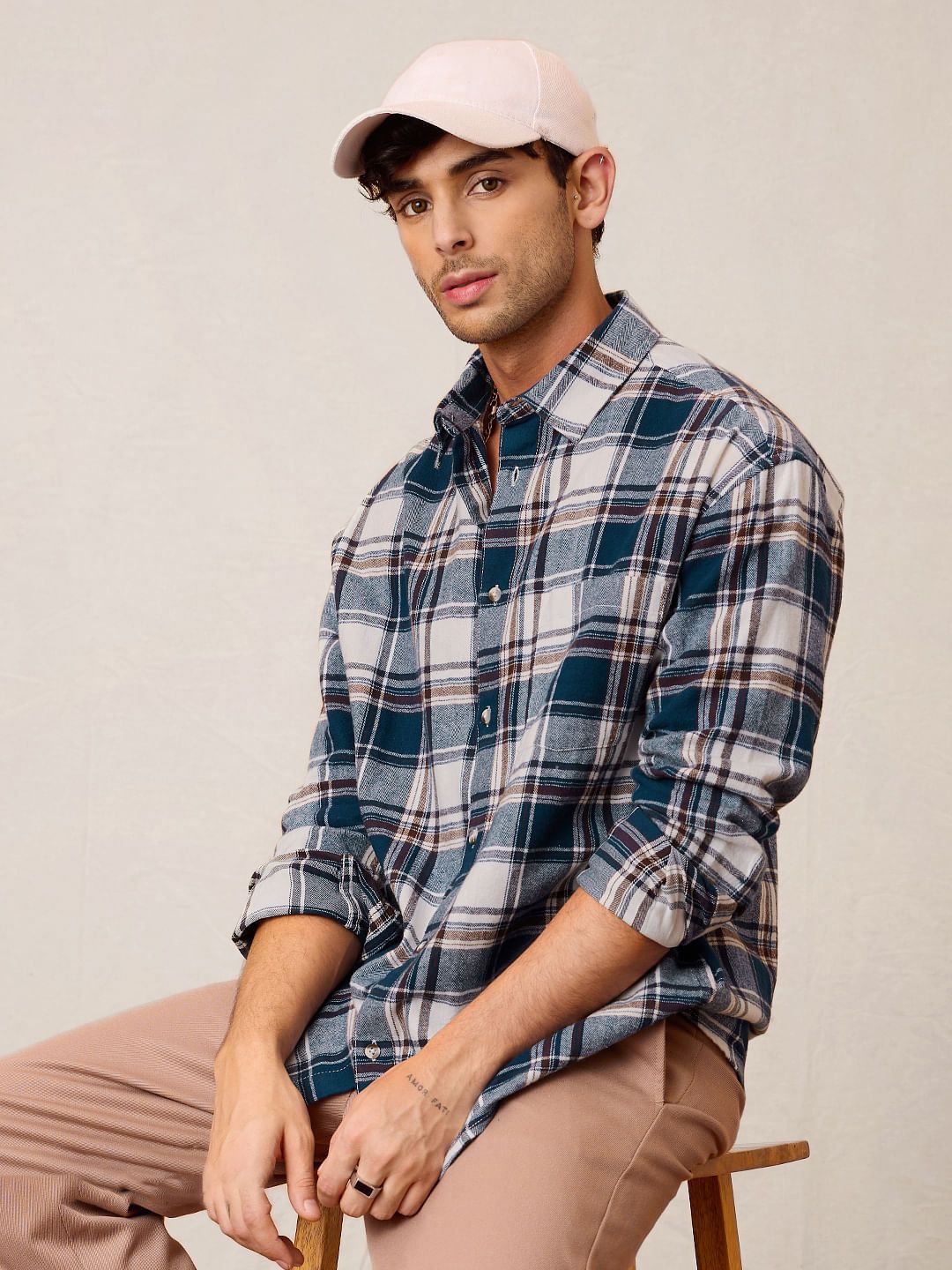 Plaid Shirts for Men - Buy Plaid Shirts for Men Online | The Souled Store