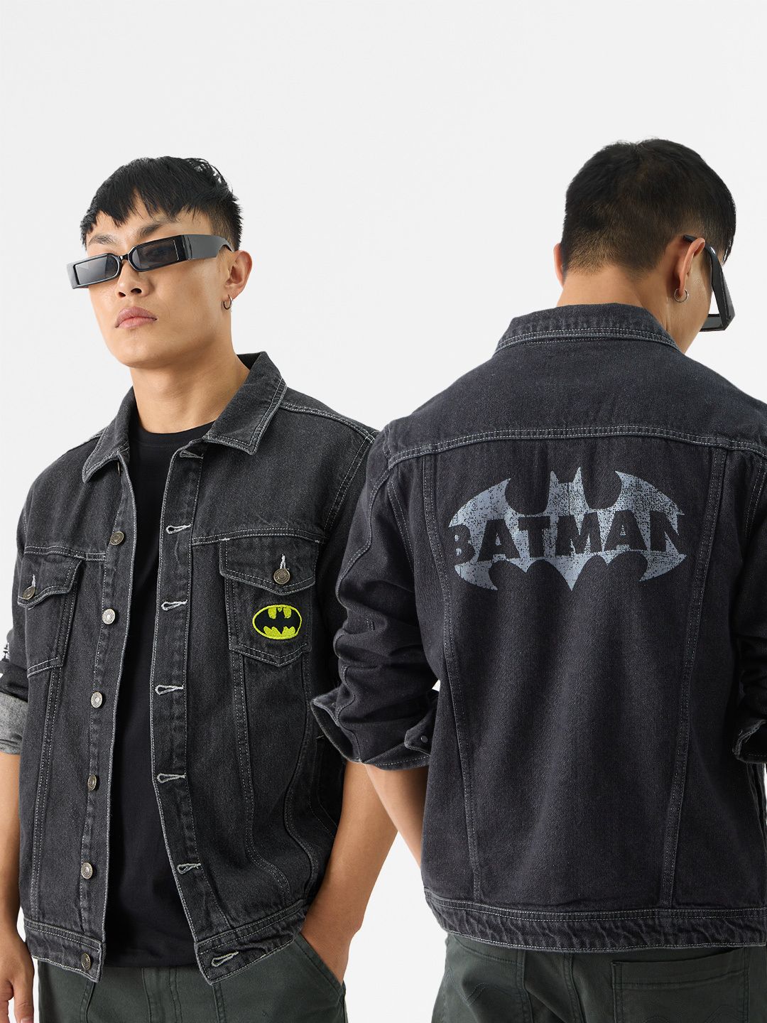 Buy Official Batman: Wayne's Bat Denim Jackets Online