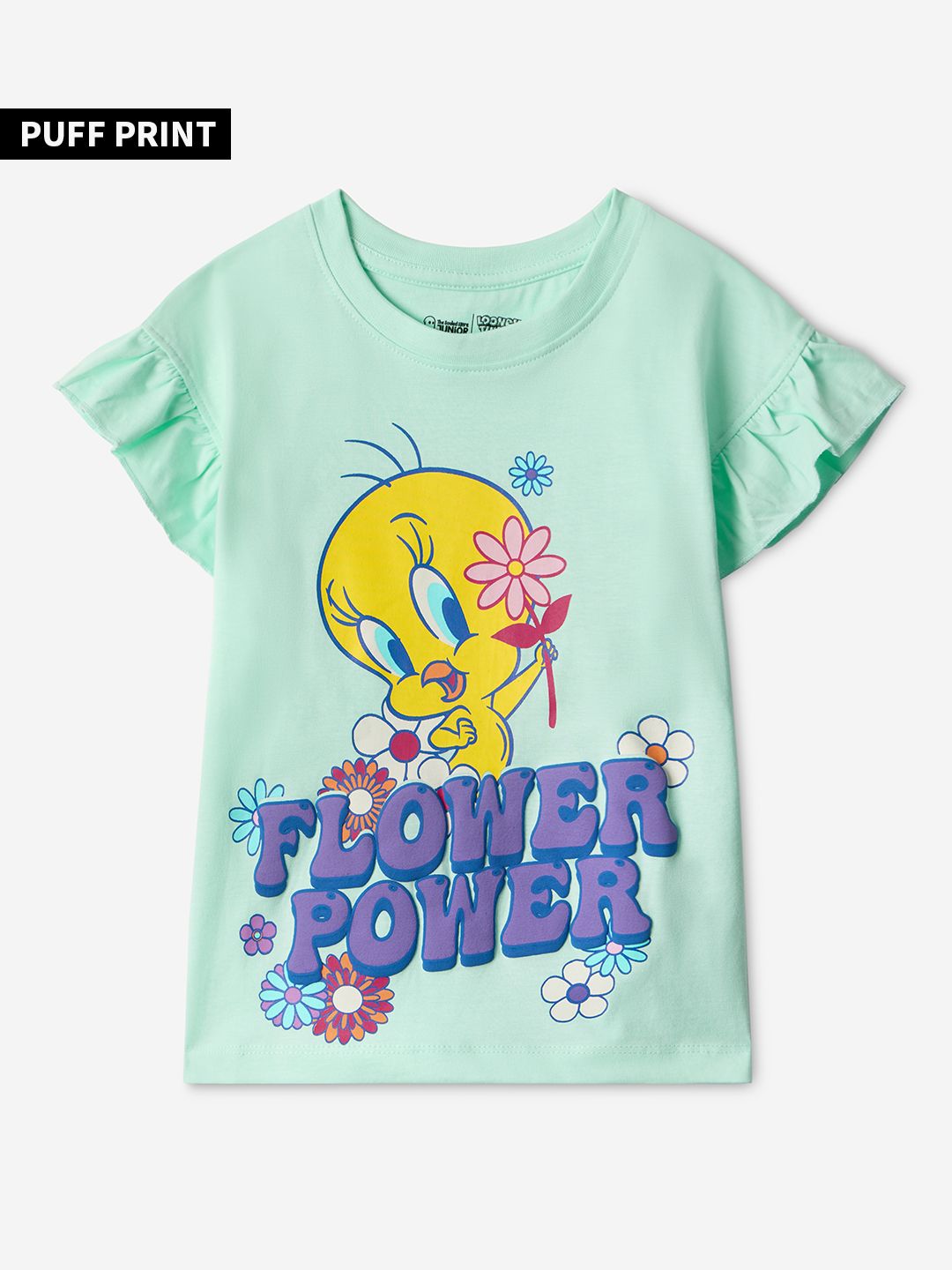 Buy Looney Tunes: Flower Power Girls T-shirts Online