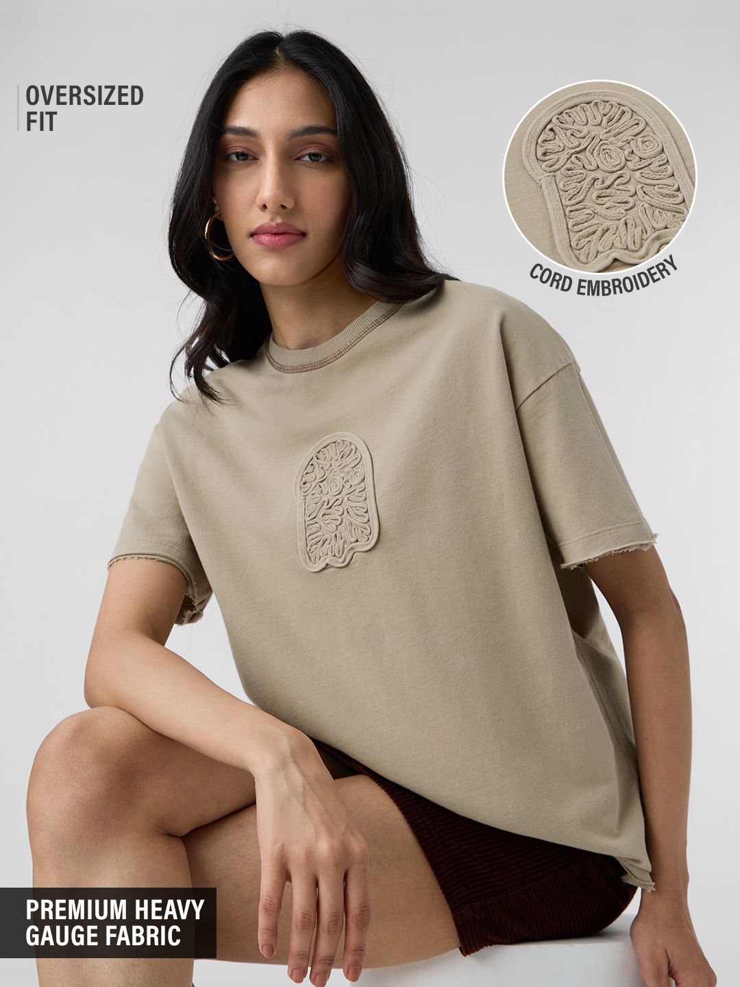 Buy Inside Out: Mixed Emotions Women Oversized T-Shirts online at The ...