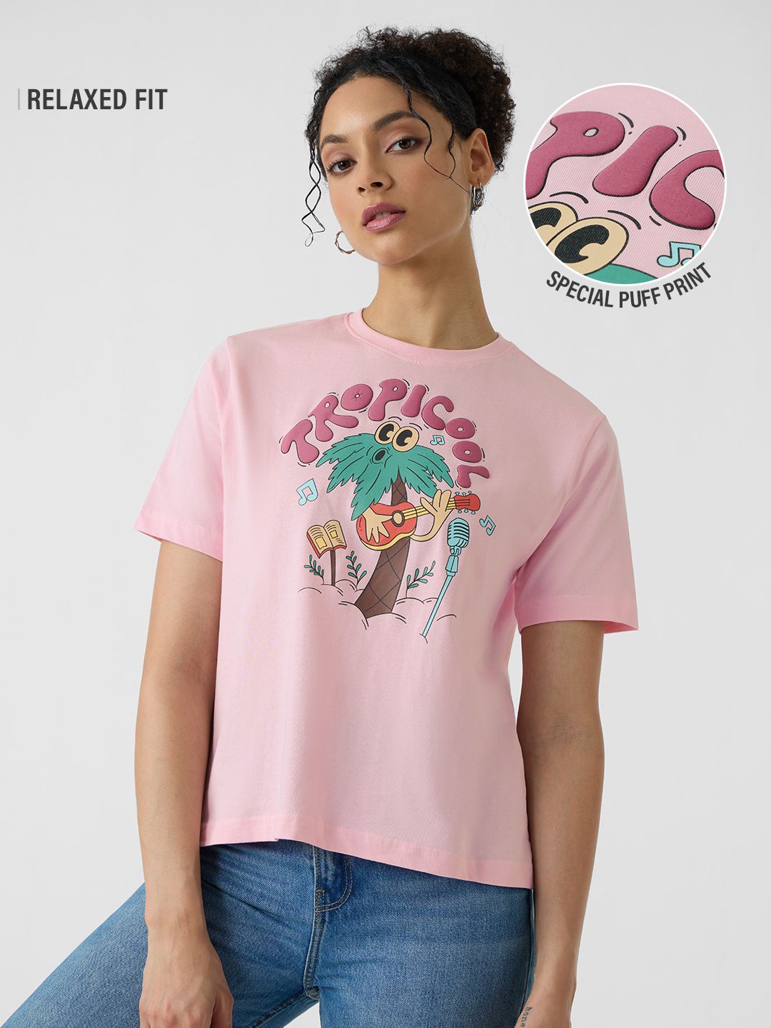 Buy TSS Originals: Tropicool Women Relaxed Fit T-Shirts online at The ...