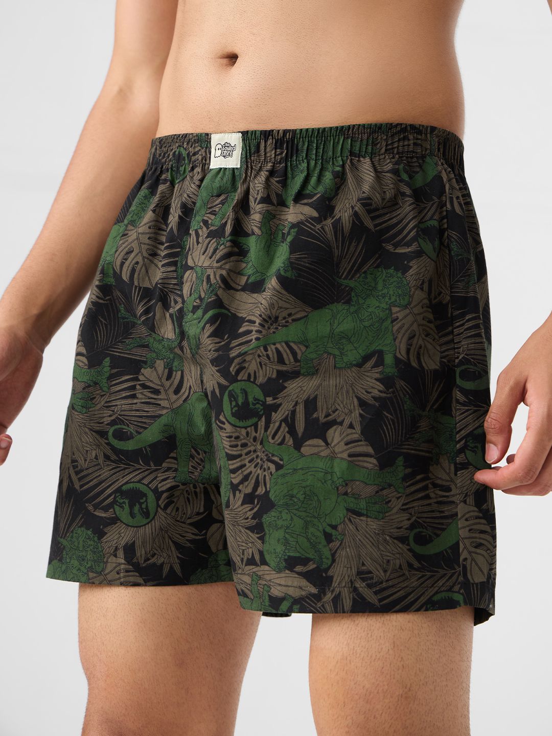Buy Jurassic World: Jungle Boxer Shorts Online