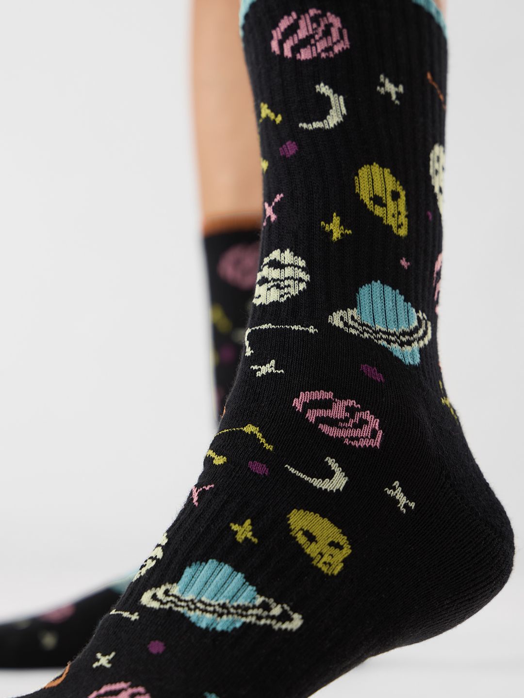 Buy Souled Socks: Trippy Space Men Socks