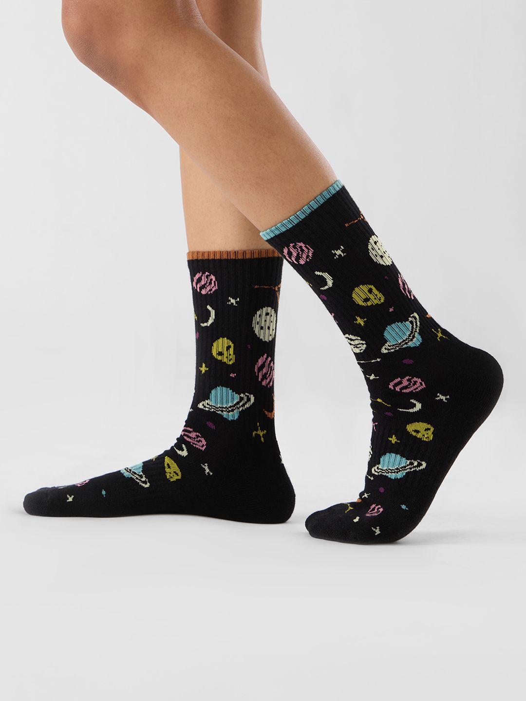 Buy Souled Socks: Trippy Space Men Socks