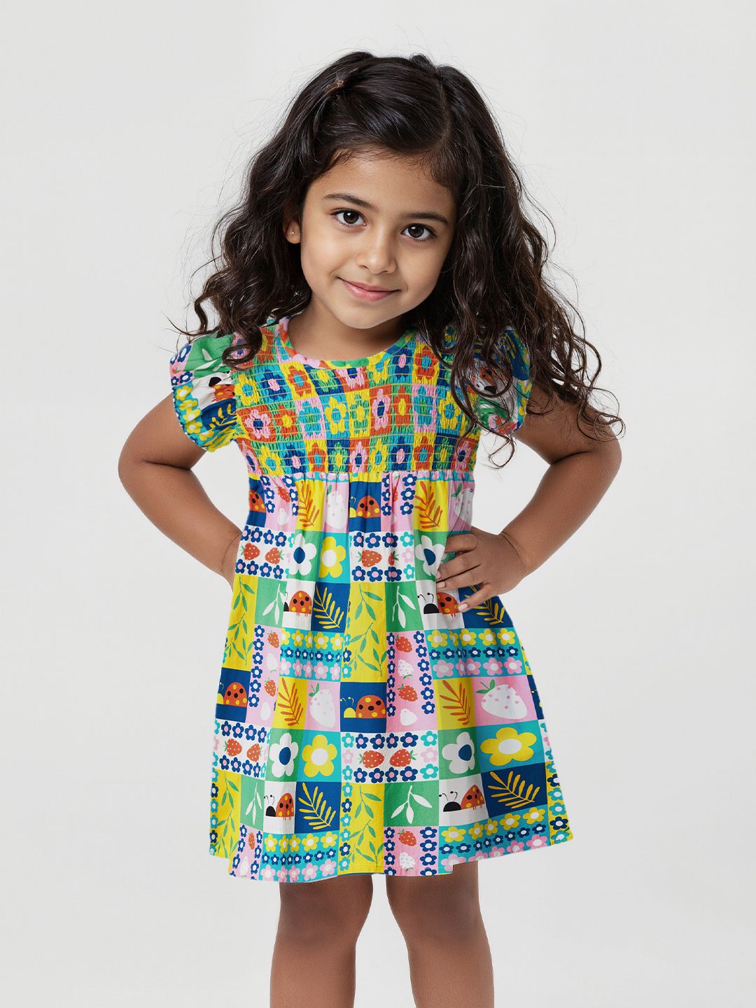 Buy TSS Originals: Kaleidoscope Girl Cotton Dresses Online