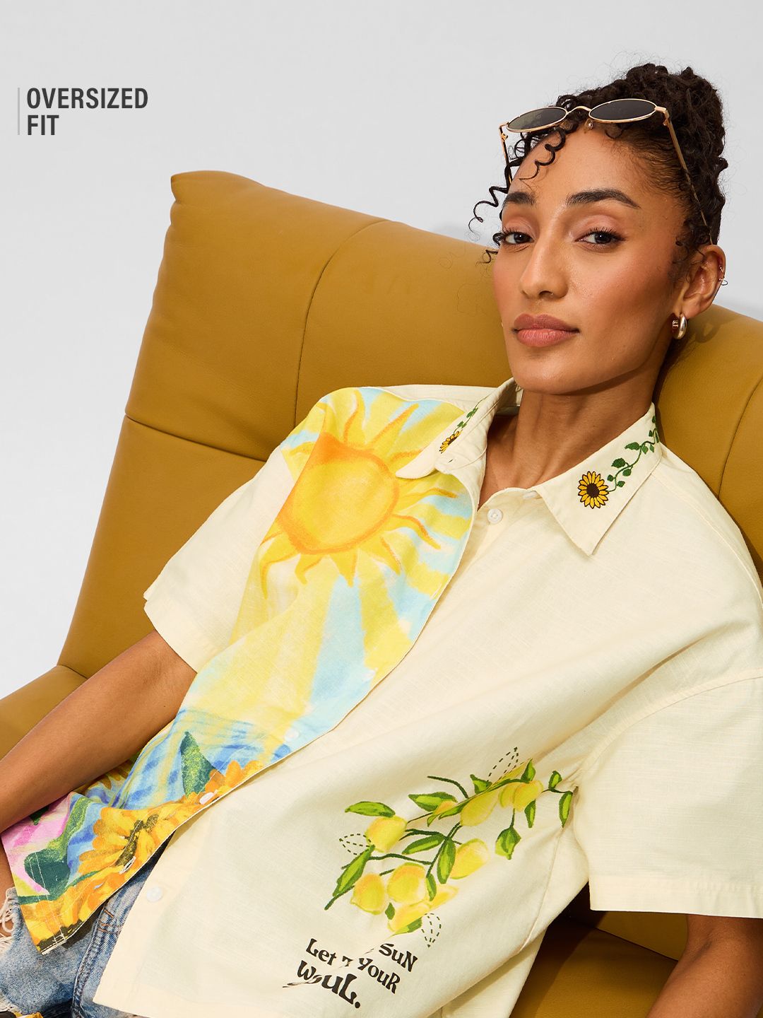 Buy Cotton Linen: Suns Women's Shirt Online at The Souled Store.