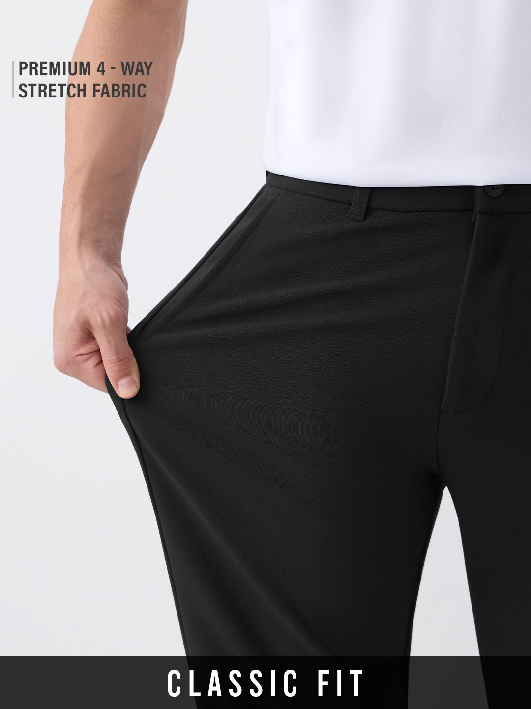 Buy Stretch Pants: Onyx For Men Online