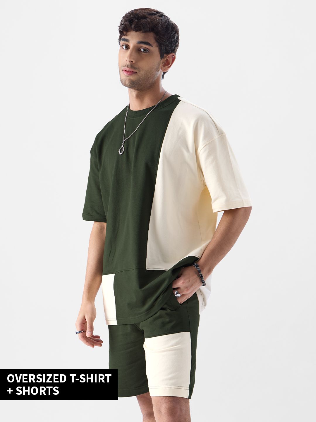 Colourblock: Verdant Set Men Co-ord Sets