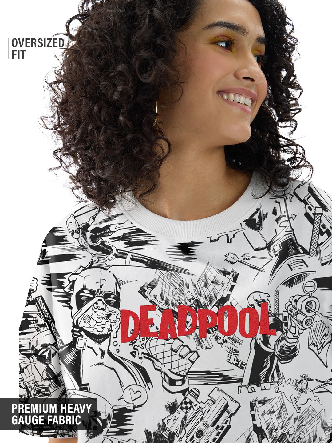 Deadpool: Action Packed Boyfriend T-Shirts